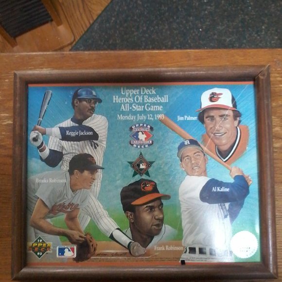 Art | Upper Deck All Star Game Poster From 1993 | Poshmark
